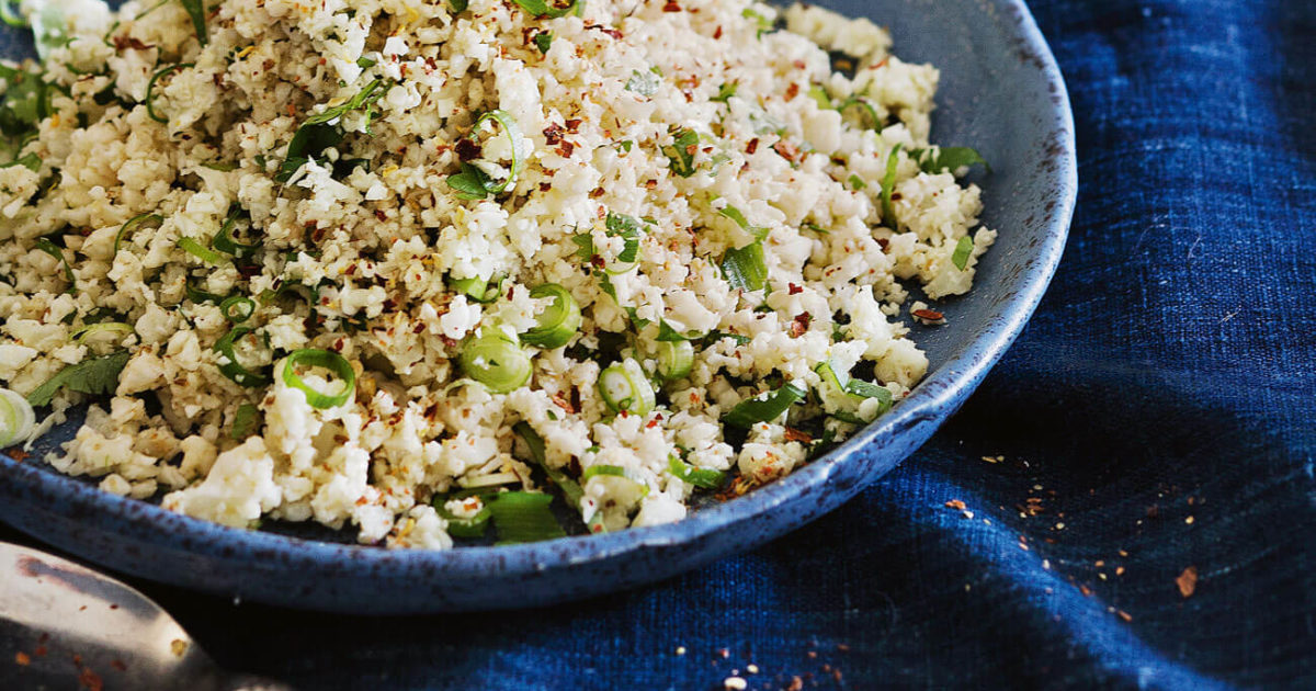 Healthy Cauliflower Rice Recipe | No Money No Time
