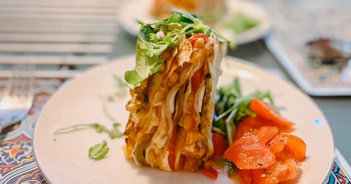 Healthy Clare’s Veggie Pizza Stack Recipe | No Money No Time