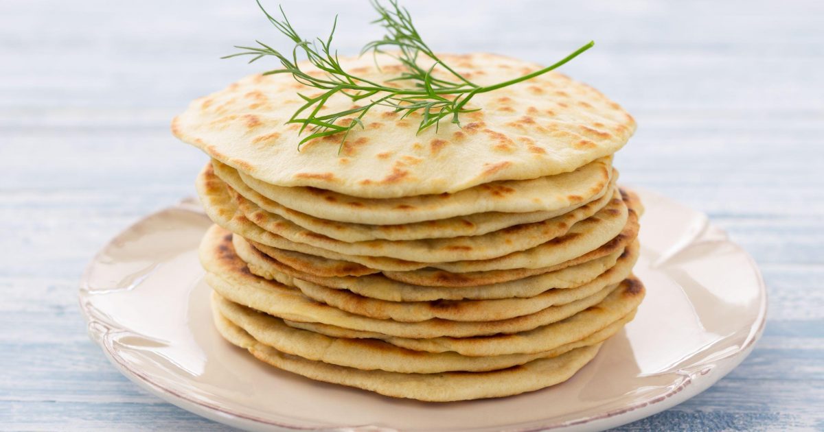 Healthy 3 Ingredient Flatbread Recipe | No Money No Time