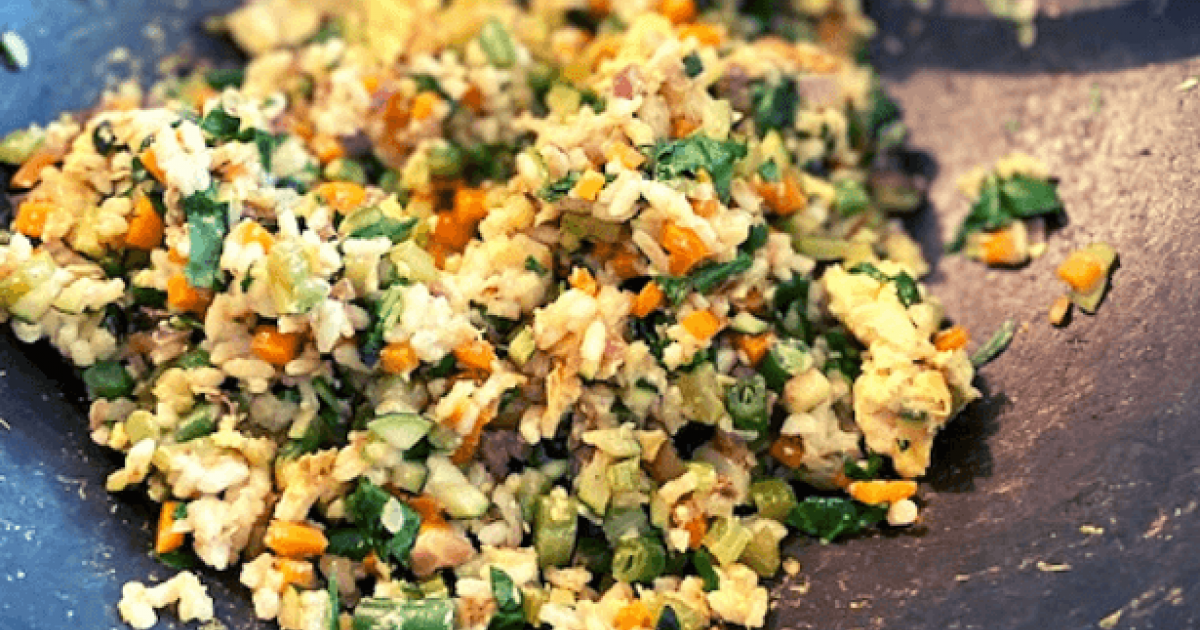 Healthy Clare's Rainbow Rice Recipe | No Money No Time