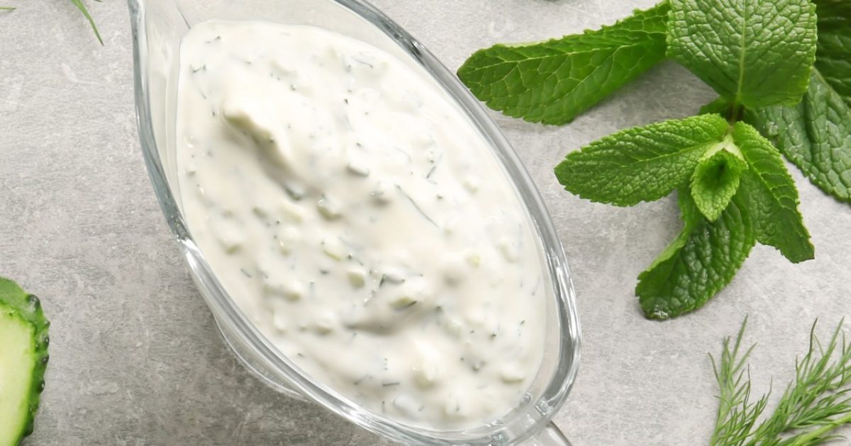 Healthy Herby yoghurt sauce Recipe | No Money No Time